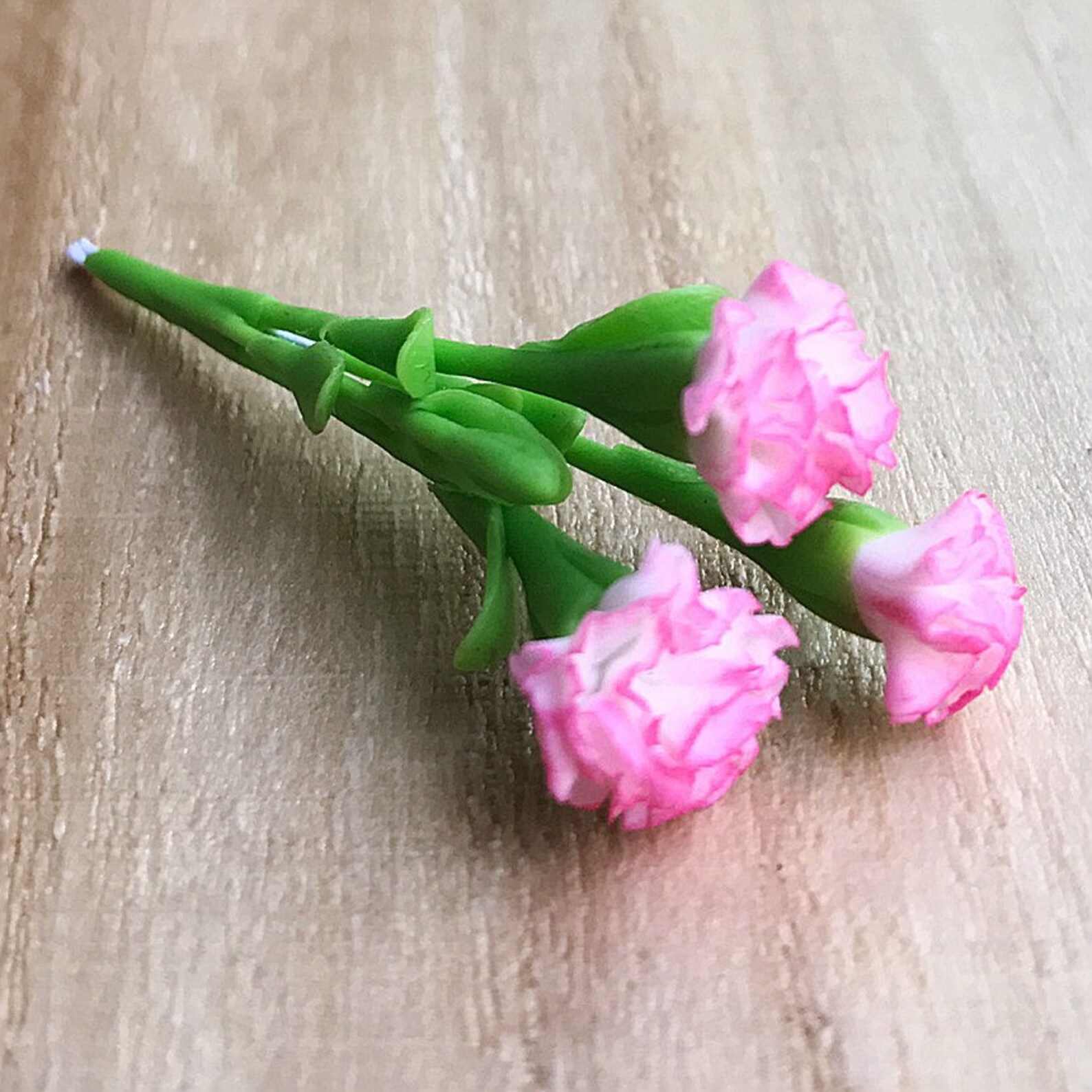 Miniature Carnation FlowerMiniature DIY FlowerDollhouse | Etsy