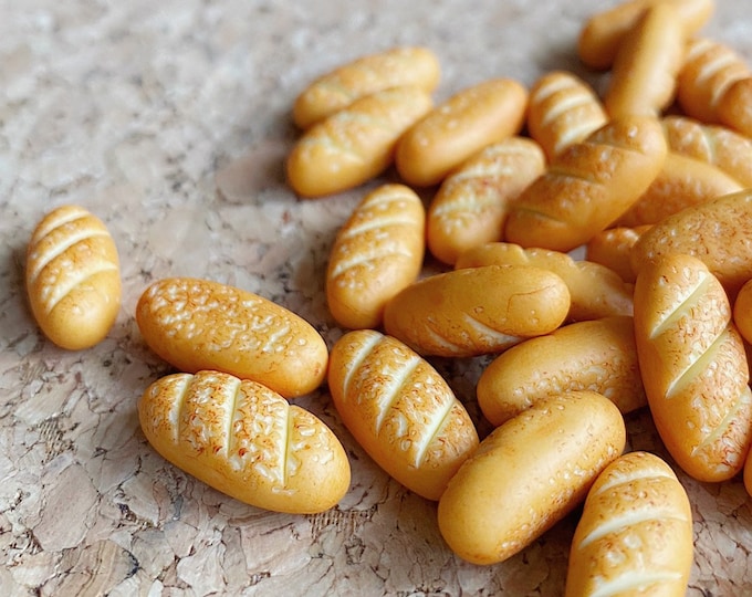 Miniature French Bread,miniature Bakery,dolls and Miniature,dolls House ...