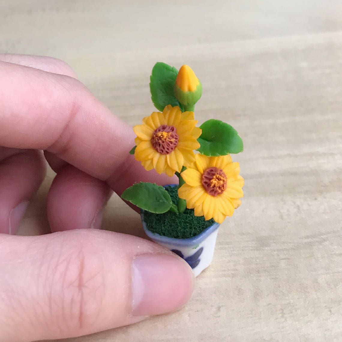 Miniature FlowerMiniature Flower PotMiniature VaseDollhouse | Etsy