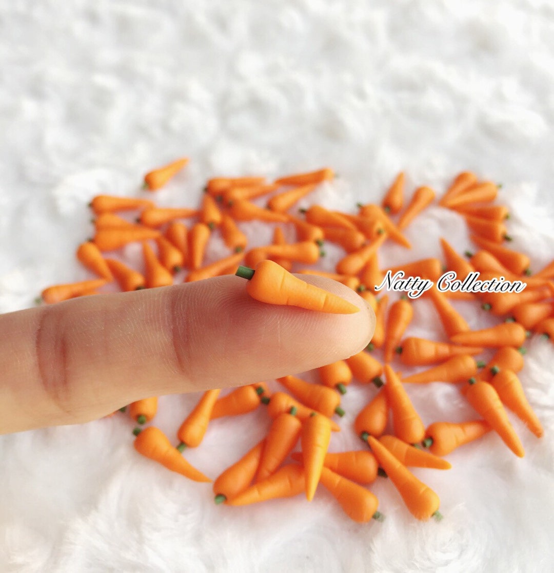 Miniature Carrot,handmade Carrot, Miniature Vegetable, Mini Carrot ...