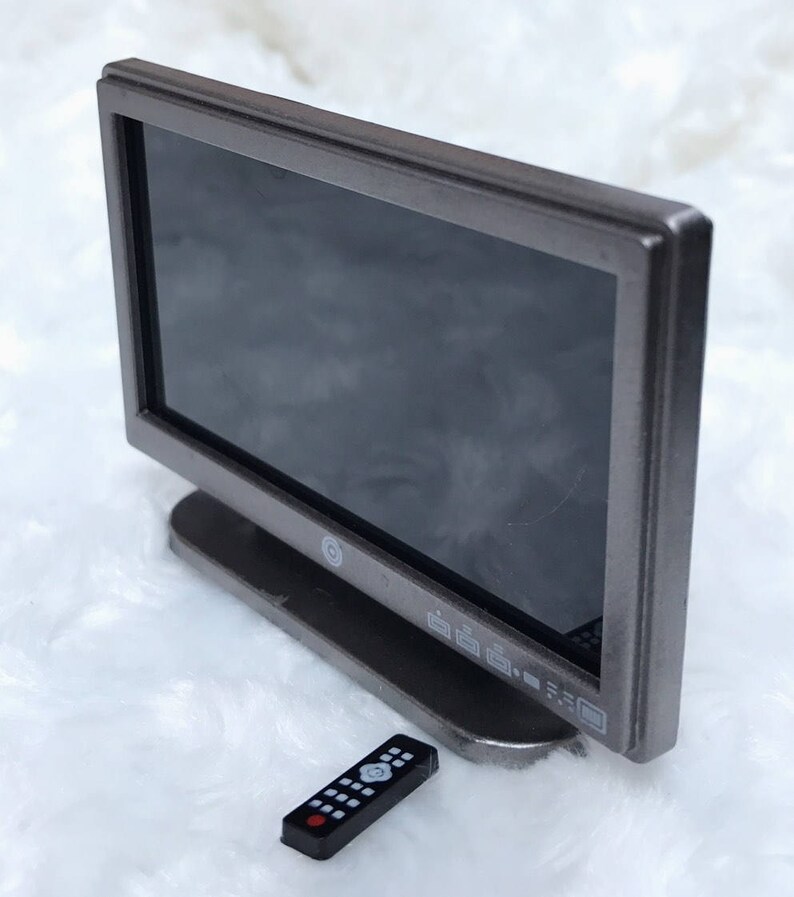 Miniature Televisionminiature Accessoriesdollhouse - Etsy