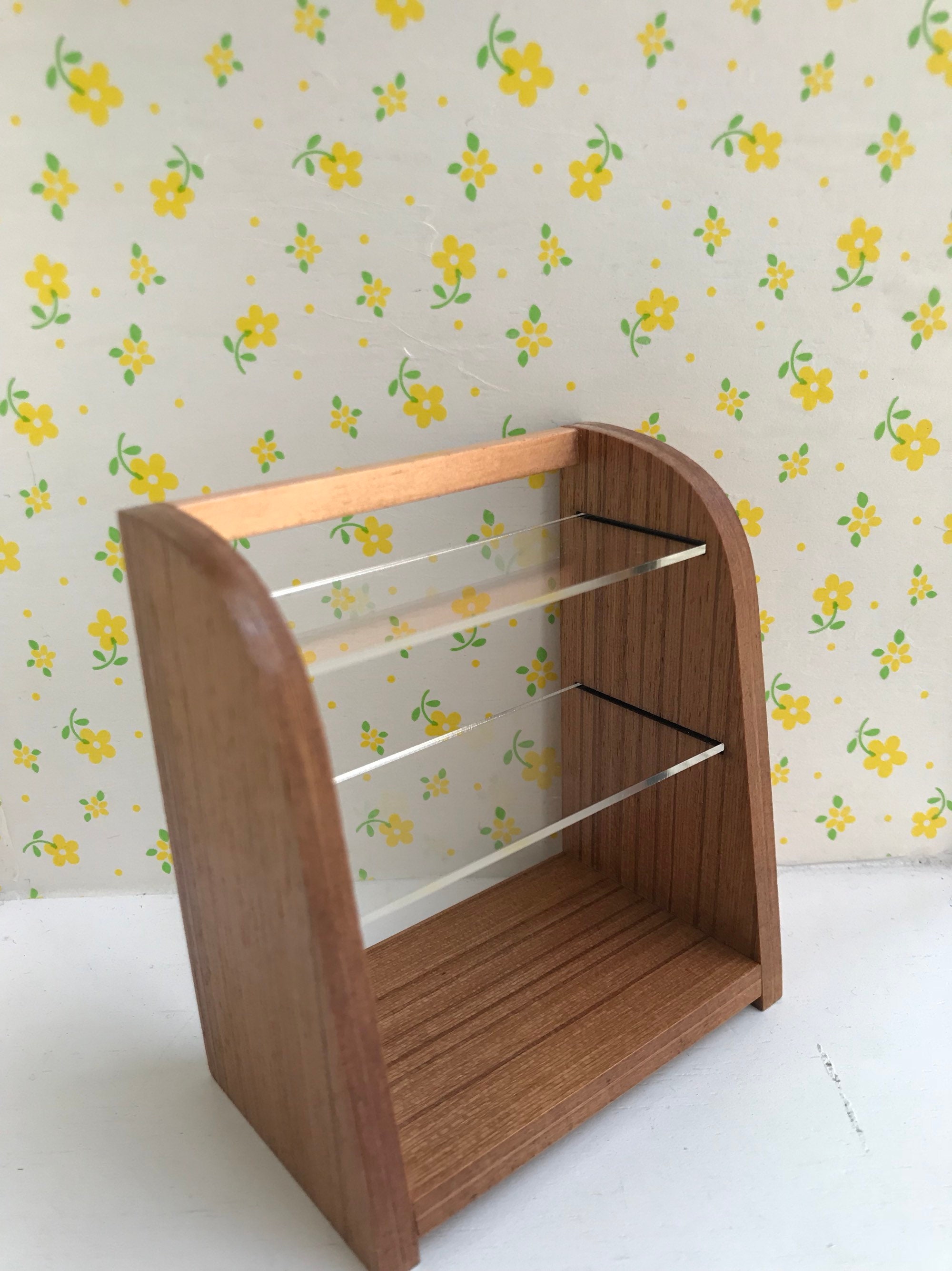 Miniature Showcaseempty Wood Miniature Showcaseminiature | Etsy