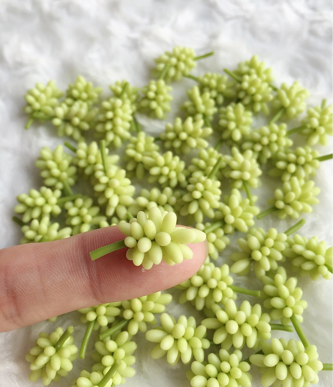8 Miniature Grape,miniature Fruit,dollhouse Grape,dollhouse Fruit,small ...