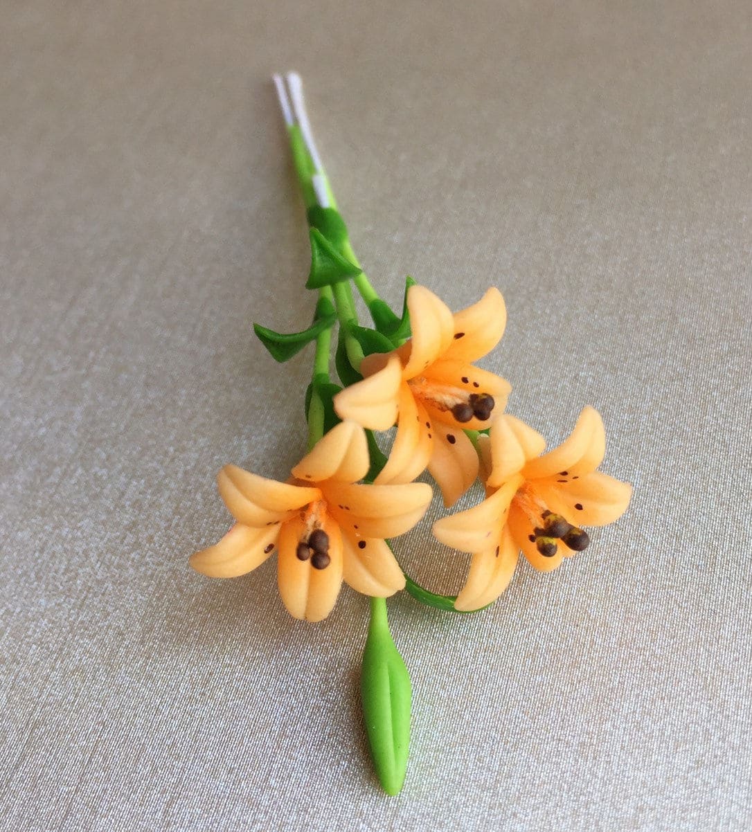Miniature FlowerMiniature LilyDollhouse FlowerMiniature | Etsy
