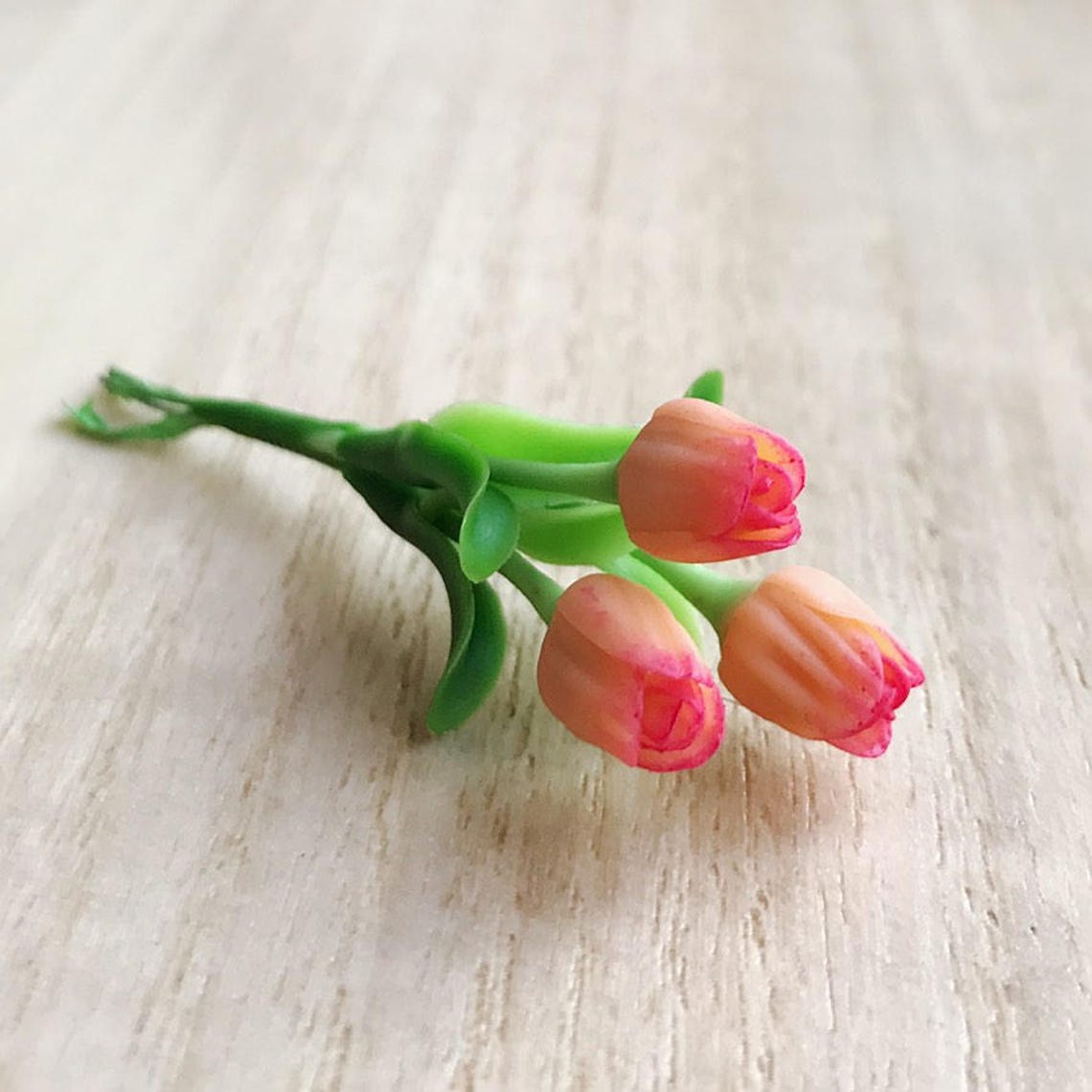 Miniature Flowerminiature Handmade Clay Flowerminiature - Etsy