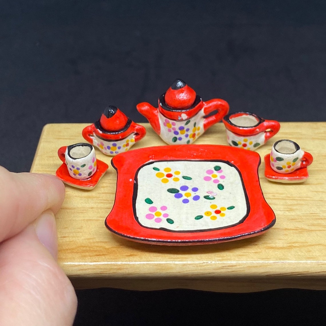 Miniature Tea Setminiature Coffee Setminiature - Etsy
