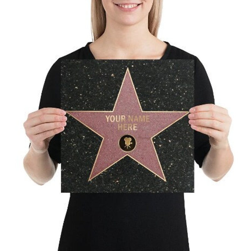 Walk of Fame - Etsy