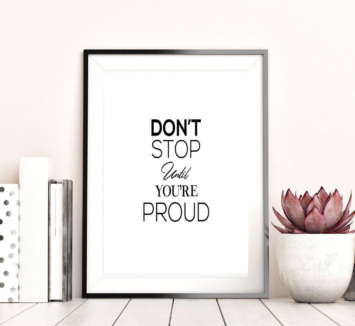 Inspirational Print 13 Printable Wall Art, Inspirational Quotes ...