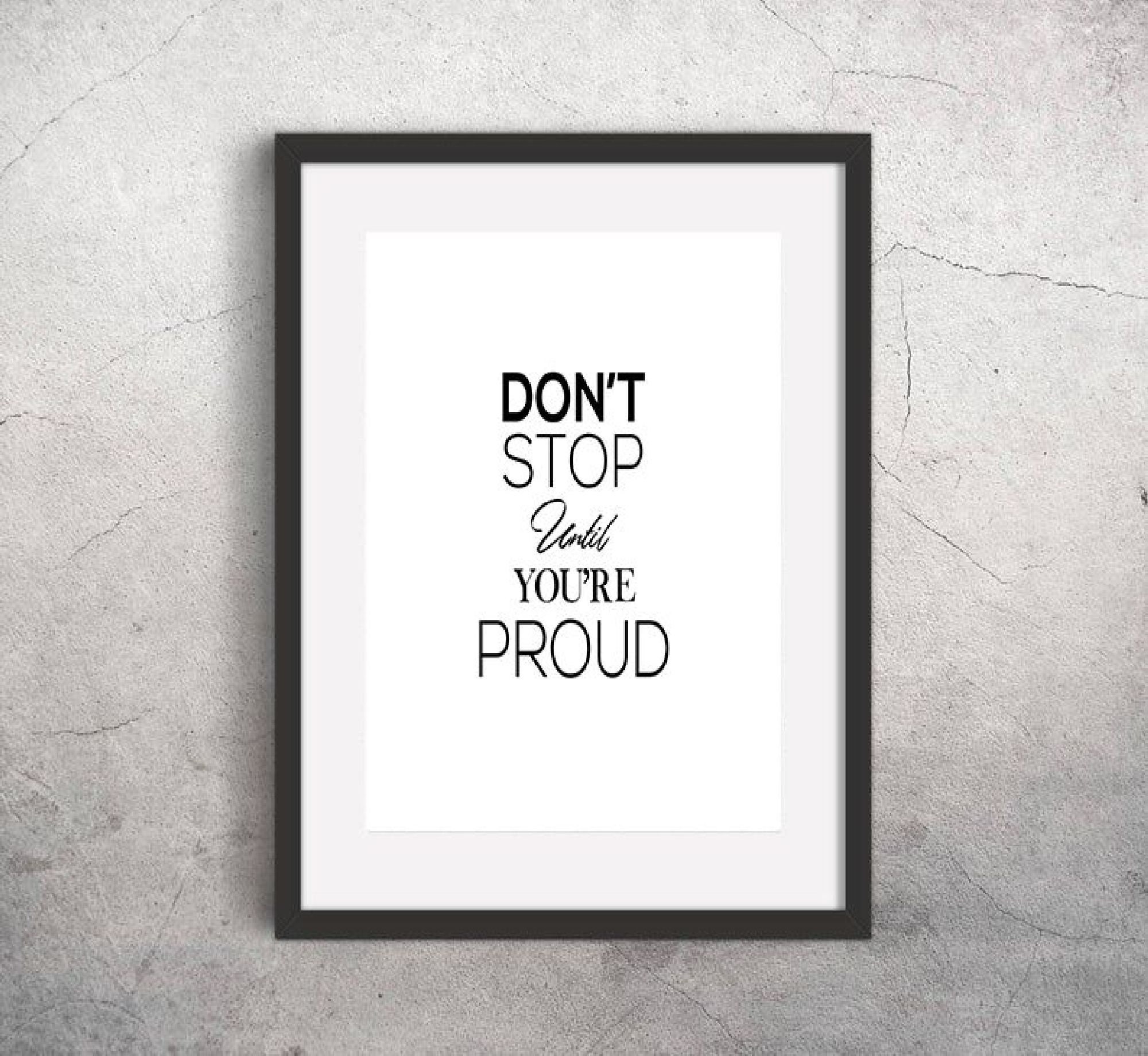 Inspirational Print 13 Printable Wall Art, Inspirational Quotes ...
