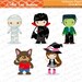 Halloween Clipart Halloween Party Digital Images Dracula Vampire Spooky ...