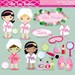 Spa Party Digital Clipart / Girls Spa Party Cute Clip Art(cg053) for ...