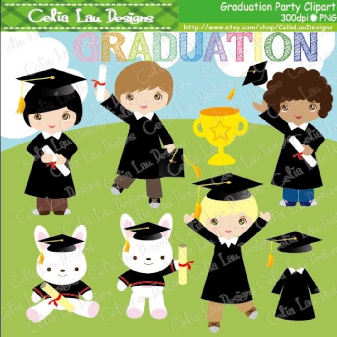 Graduation Party ,preschool, Kindergarten Graduation Clip Art ...