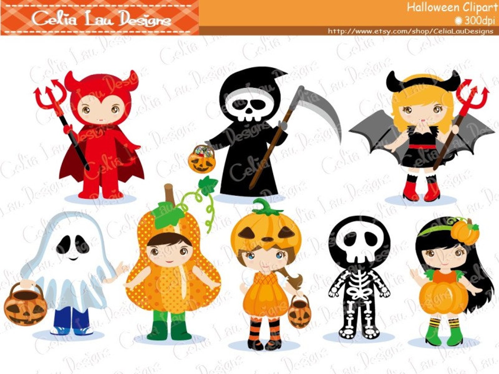 Halloween Cliparttrick OR TREAT Digital Clipart Trick or - Etsy