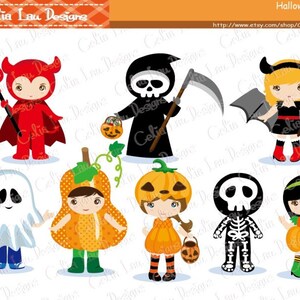 Halloween Clipart,trick OR TREAT Digital Clipart, Trick or Treat ...