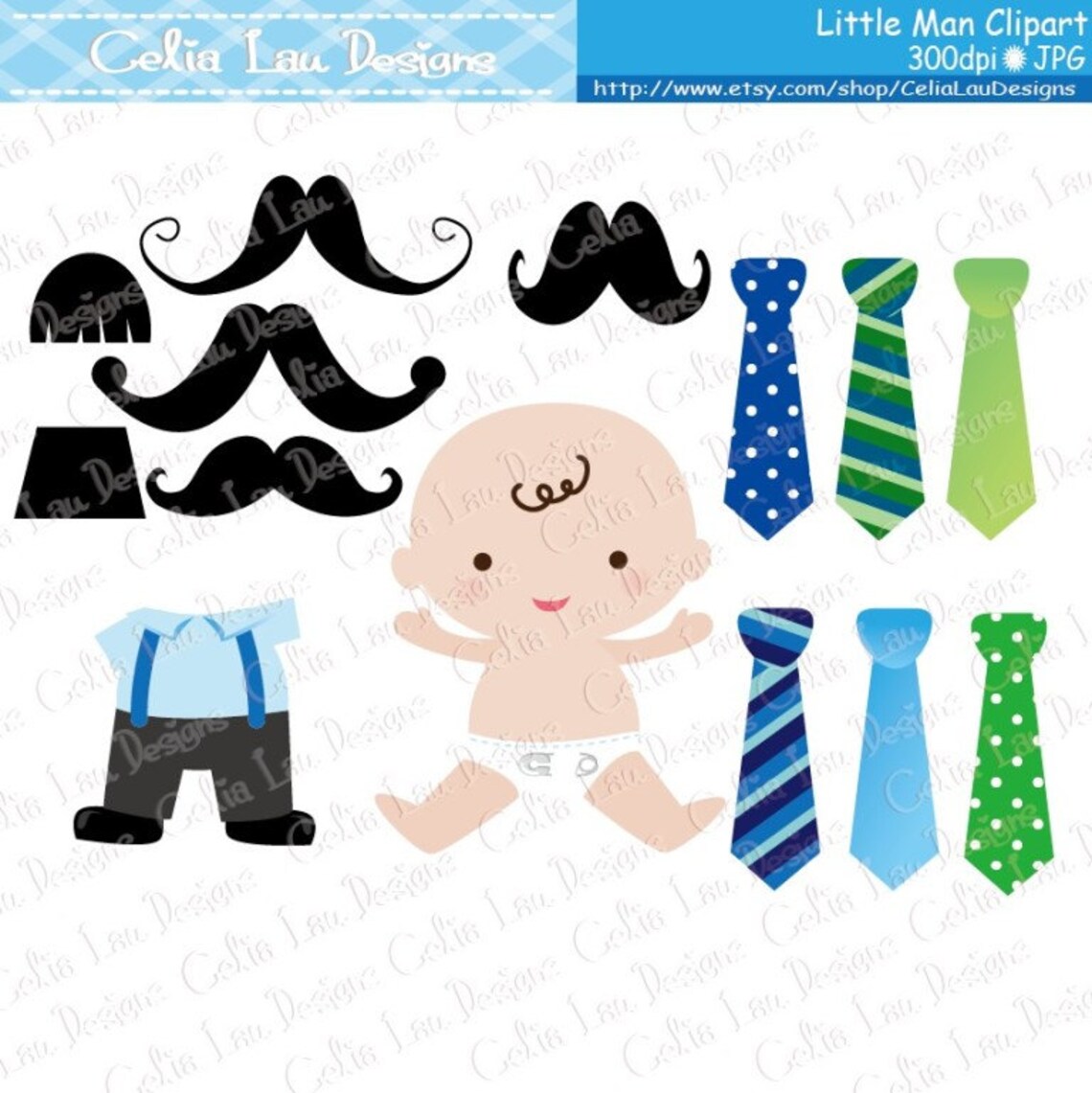 Little Man Birthdaylittle Man Partylittle Man Baby Shower | Etsy