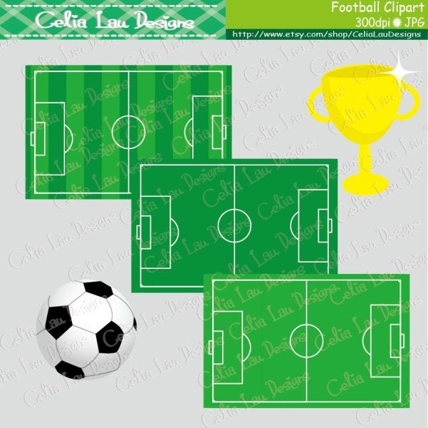 Football Party Clipart Soccer Party Football Soccer Clip - Etsy