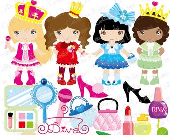 Dress up Clip Art | Etsy