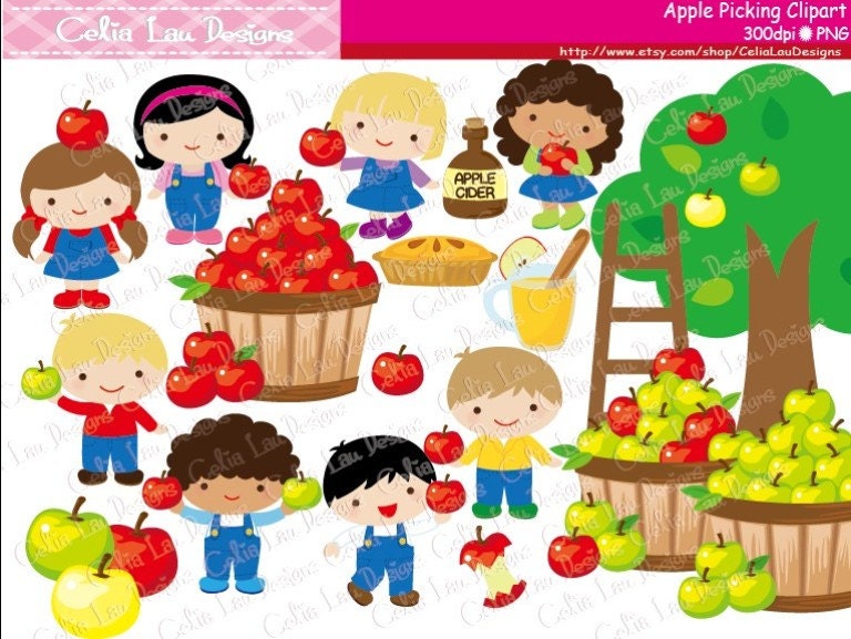 Apple Harvest Clip Art
