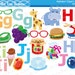 Alphabet Clipart : GHIJ / Back to School Clip Art / INSTANT - Etsy