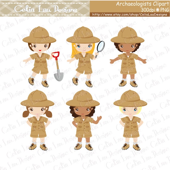 Paleontologist Hat Clipart Image
