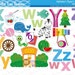 Alphabet Clipart : W,X,Y,Z / Back to School Clip Art / INSTANT DOWNLOAD ...