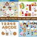 Milk and Cookies Digital Clip Art , Cookies, Milk Bottles, Milk, Straws ...