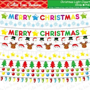 Christmas Clipart, Christmas Lights Clipart Clip Art, String Lights ...