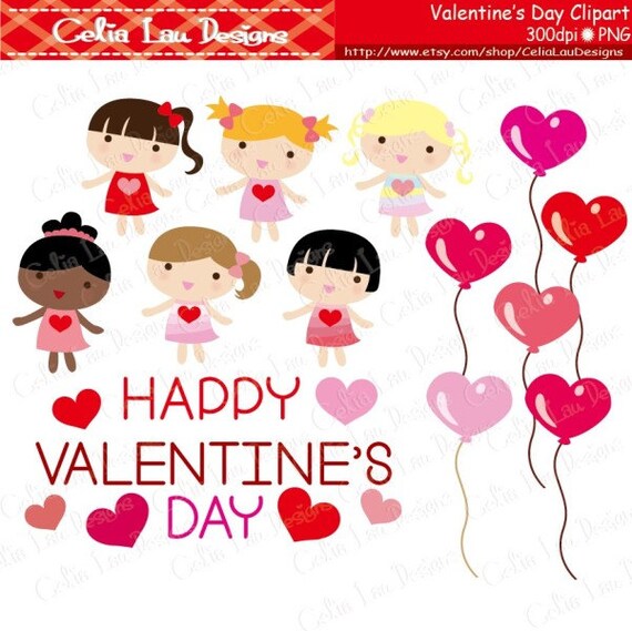 Happy Valentines Day Clipart For Kids