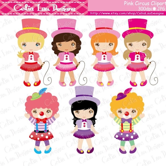 Etsy Circus Clipart For Kids