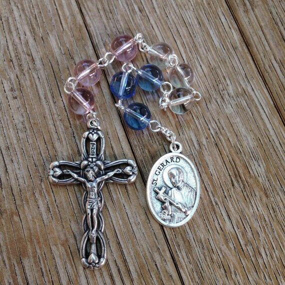 St Gerard Majella Chaplet Pregnancy Gift for Expectant | Etsy