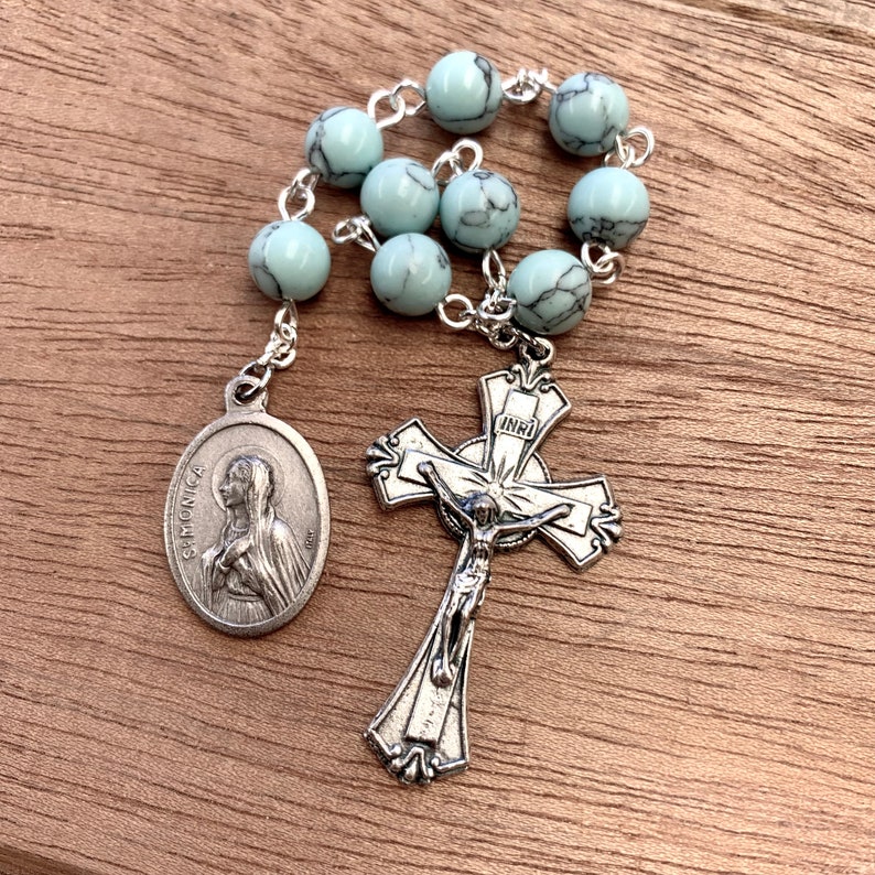 St. Monica / St. Augustine Chaplet for Wives and Mothers, Catholic ...