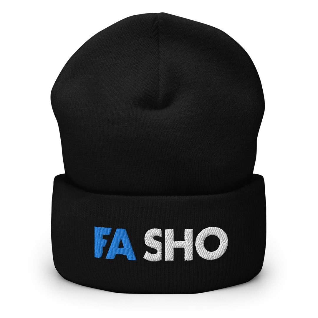 Fa Sho Cuffed Beanie - Etsy