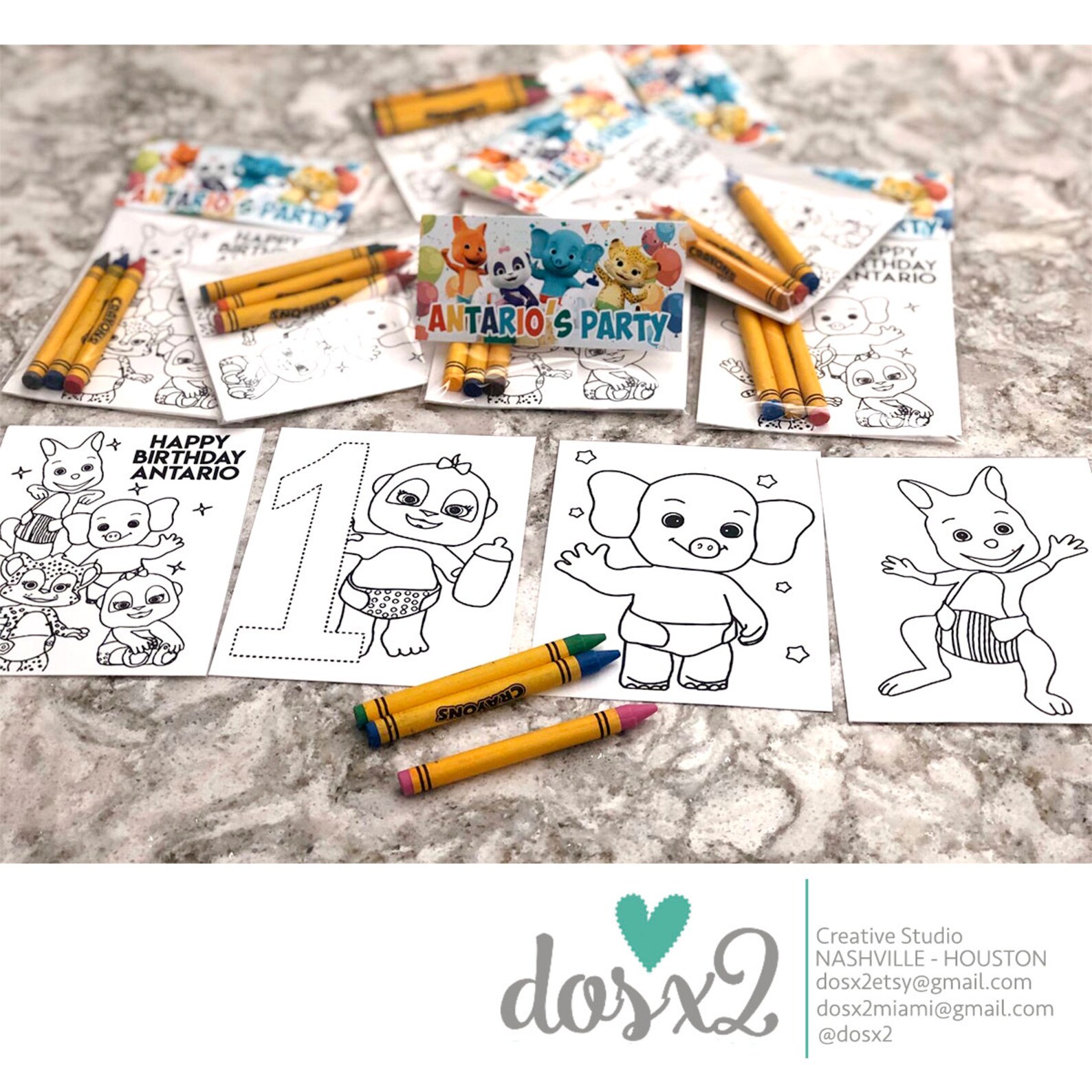 Word Party Coloring Sheets 12 | Etsy