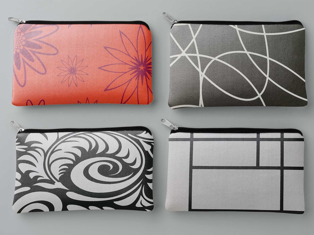 Screen-printed Vinyl Faux Leather Panels - Make Your Own Bags - Etsy