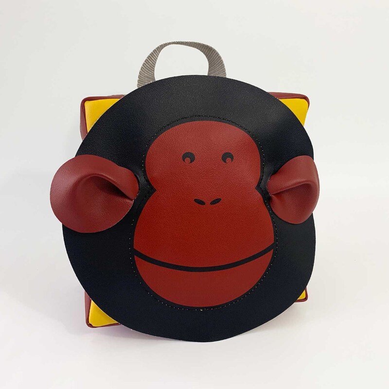 Monkey Backpack - Etsy