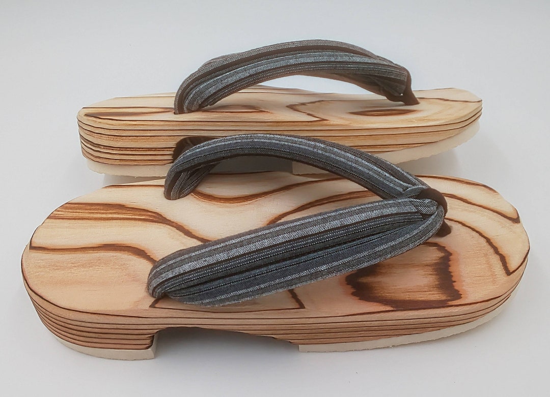 Round Type Geta for Mens' (up to US9) Vintage TAKIJIMA Motif - Etsy