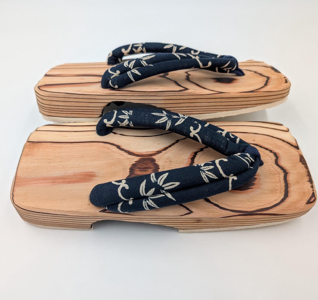 Geta for Mens' (larger Size) Vintage SASANOHA (笹の葉) Motif - Etsy