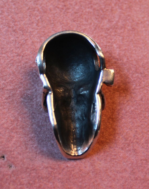Sterling Silver Skull Pendant/Detailed Skull Pendant/… - Gem