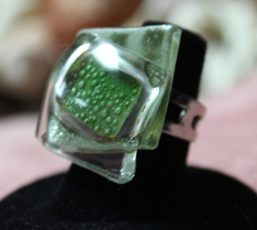 Handcrafted Bold Geometric Statement Ring/adjustable Statement Ring ...