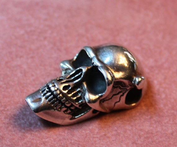 Sterling Silver Skull Pendant/Detailed Skull Pendant/… - Gem