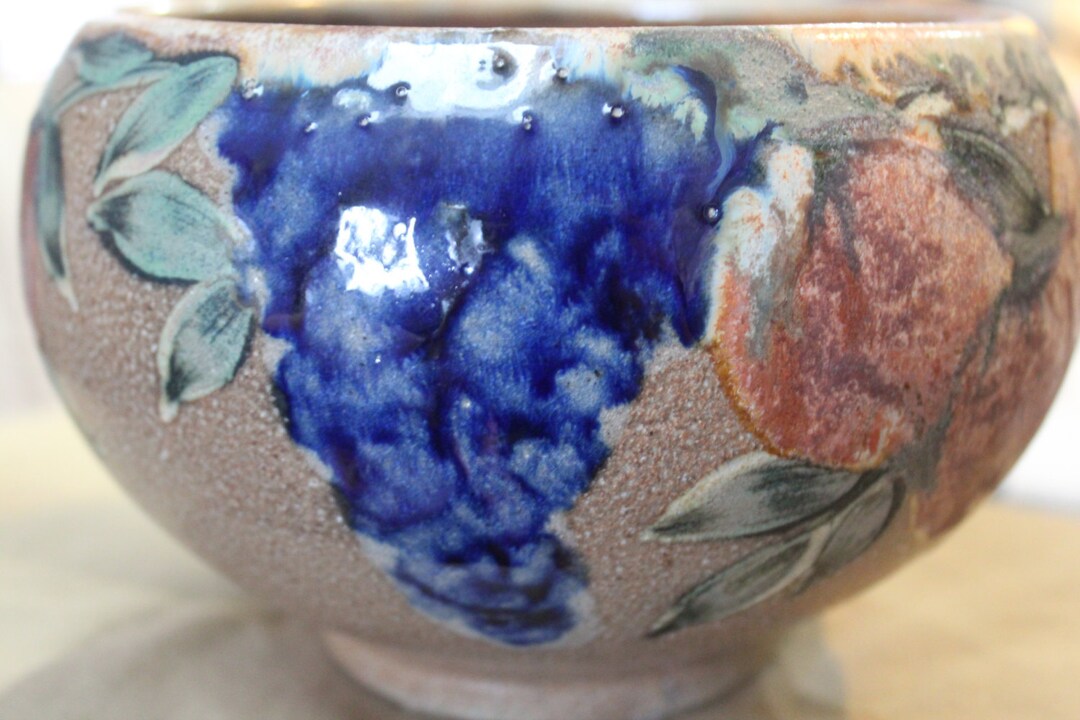 Handcrafted Pottery Bowl/american Pottery Bowl/vintage Pottery - Etsy