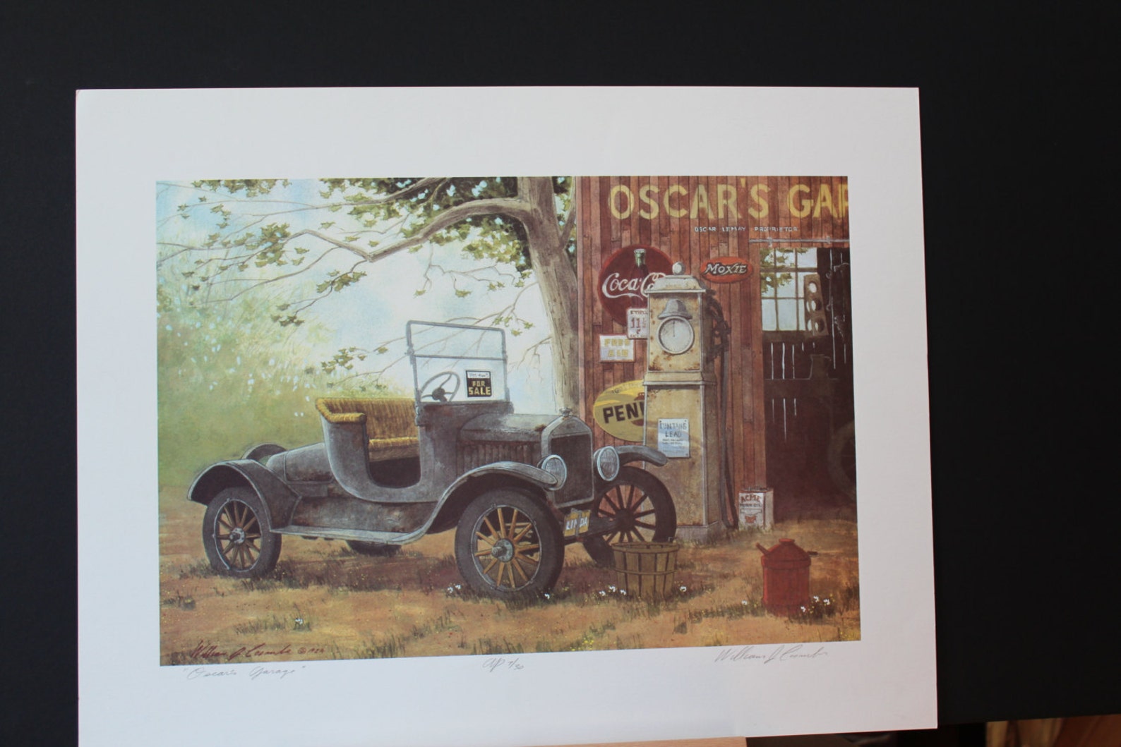 William J. Coombs 1946-2007 Original Artists Proof Limited - Etsy