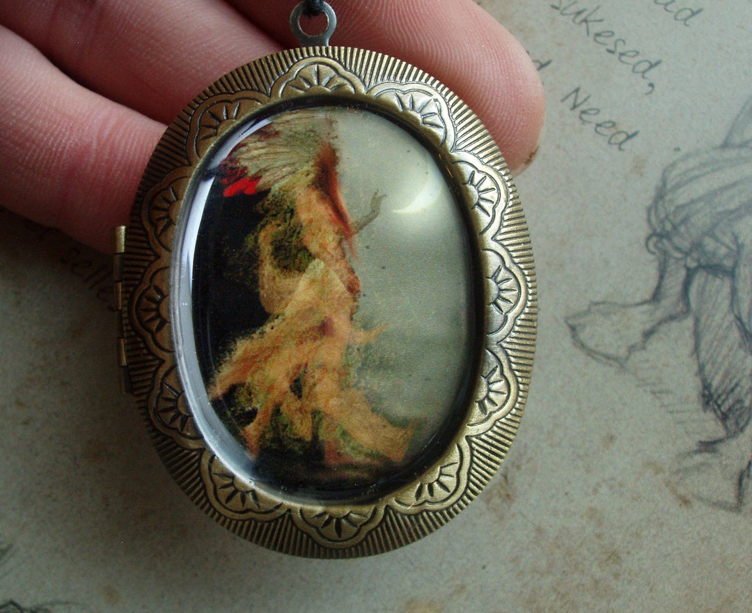 Yin Yang Locket - Etsy