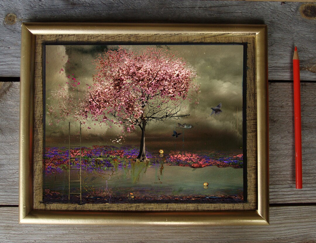 Apple Tree/ Framed Art/10x8/limited Edition/ Media/photography/ Digital ...