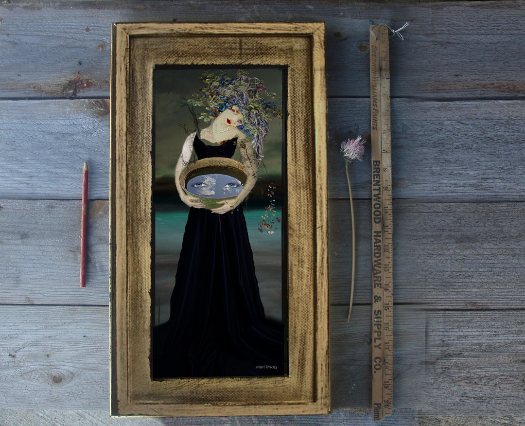 Crying Eyes/ Framed/ Photography/digital/wall Decor/drawing/wall Art ...