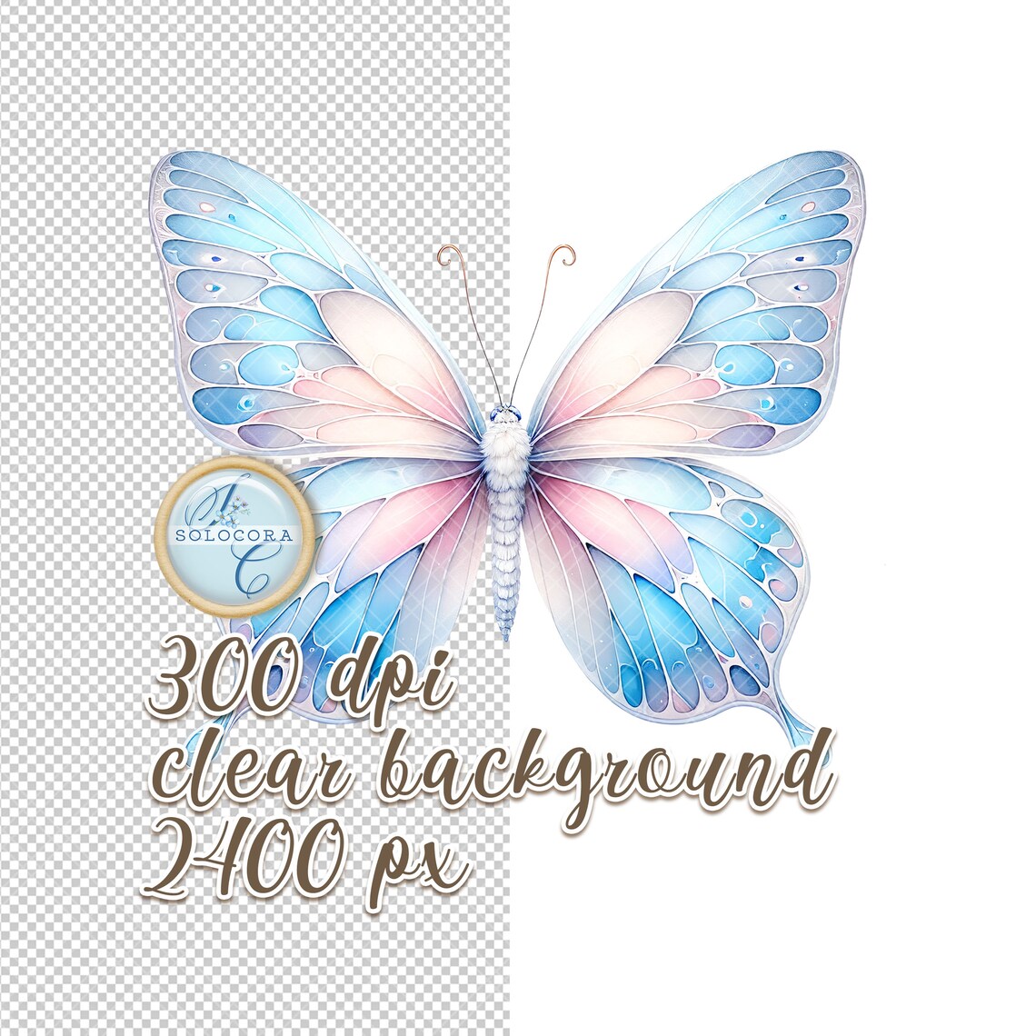 Rainbow, PASTEL BUTTERFLIES PNG - Watercolor Butterfly Clipart ...