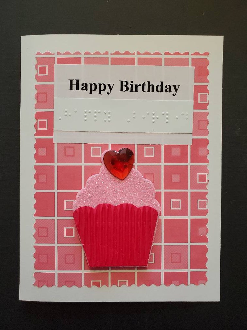Braille Birthday Cards - Etsy