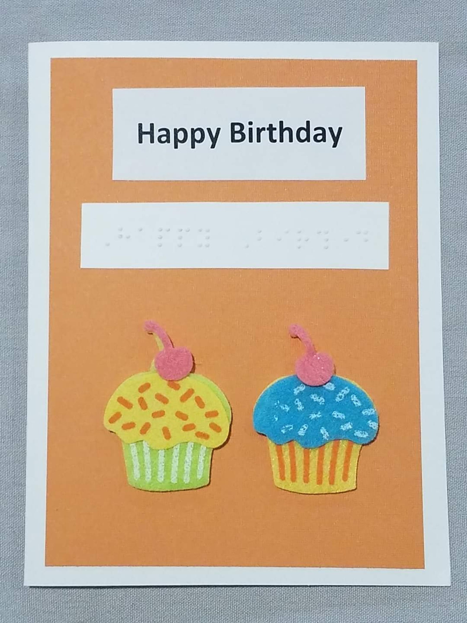 Braille Birthday Cards - Etsy