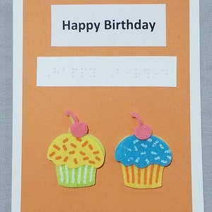 Braille Birthday Cards - Etsy