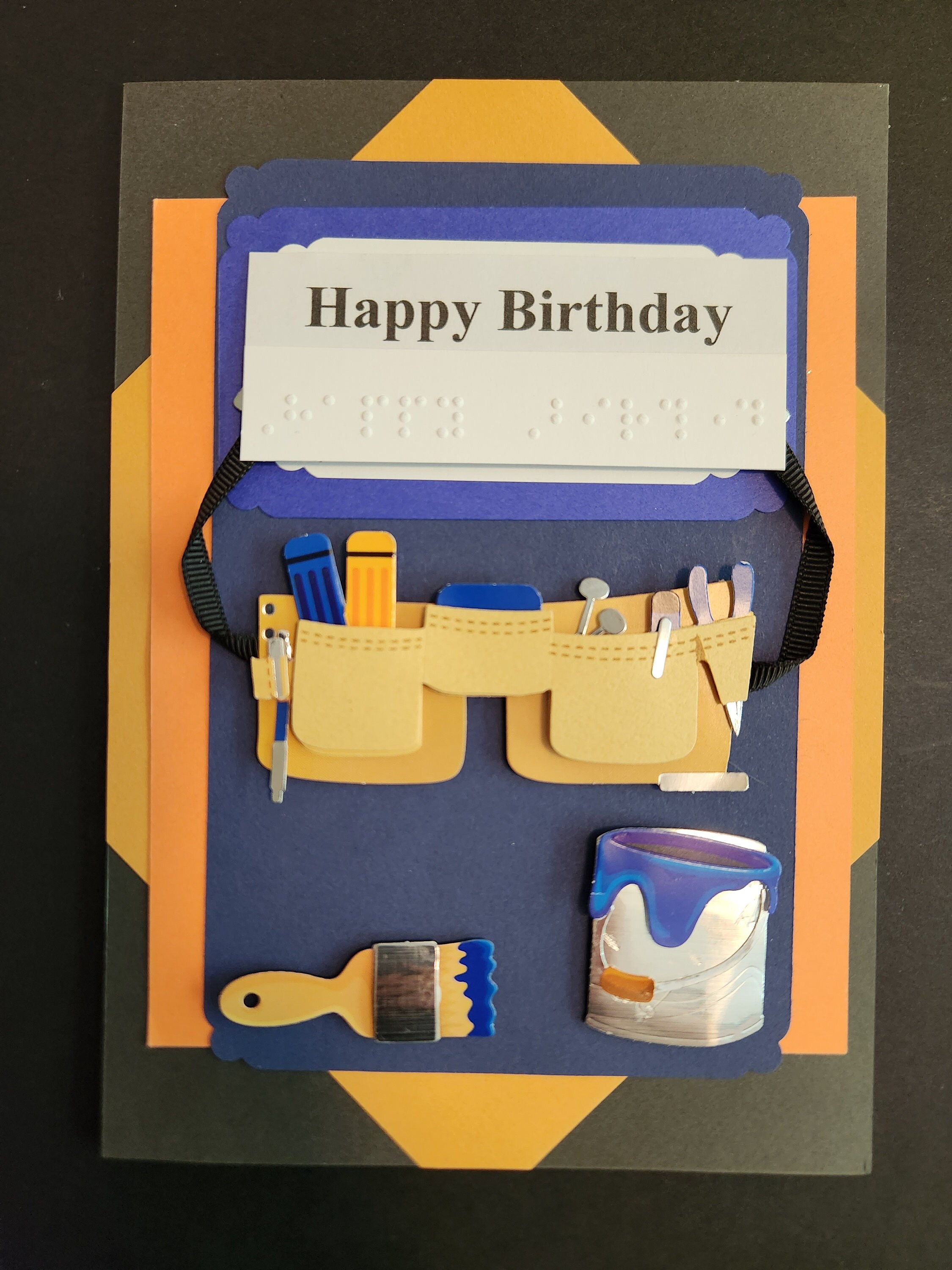 Braille Birthday Card - Etsy